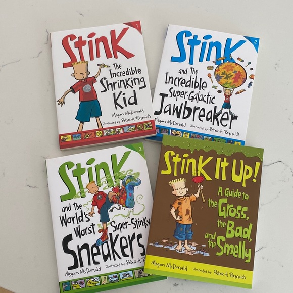 stink | Other | 4 Kids Stink Books Ages 69 | Poshmark